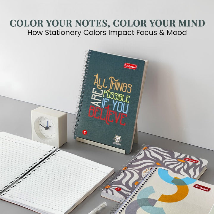 Color Your Notes, Color Your Mind: How Stationery Colors Impact Focus ...