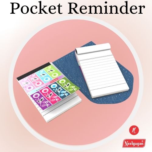 Pocket Reminder (Pocket Size - Perforated) (7.0 cm x 11.0 cm) – Neelgagan