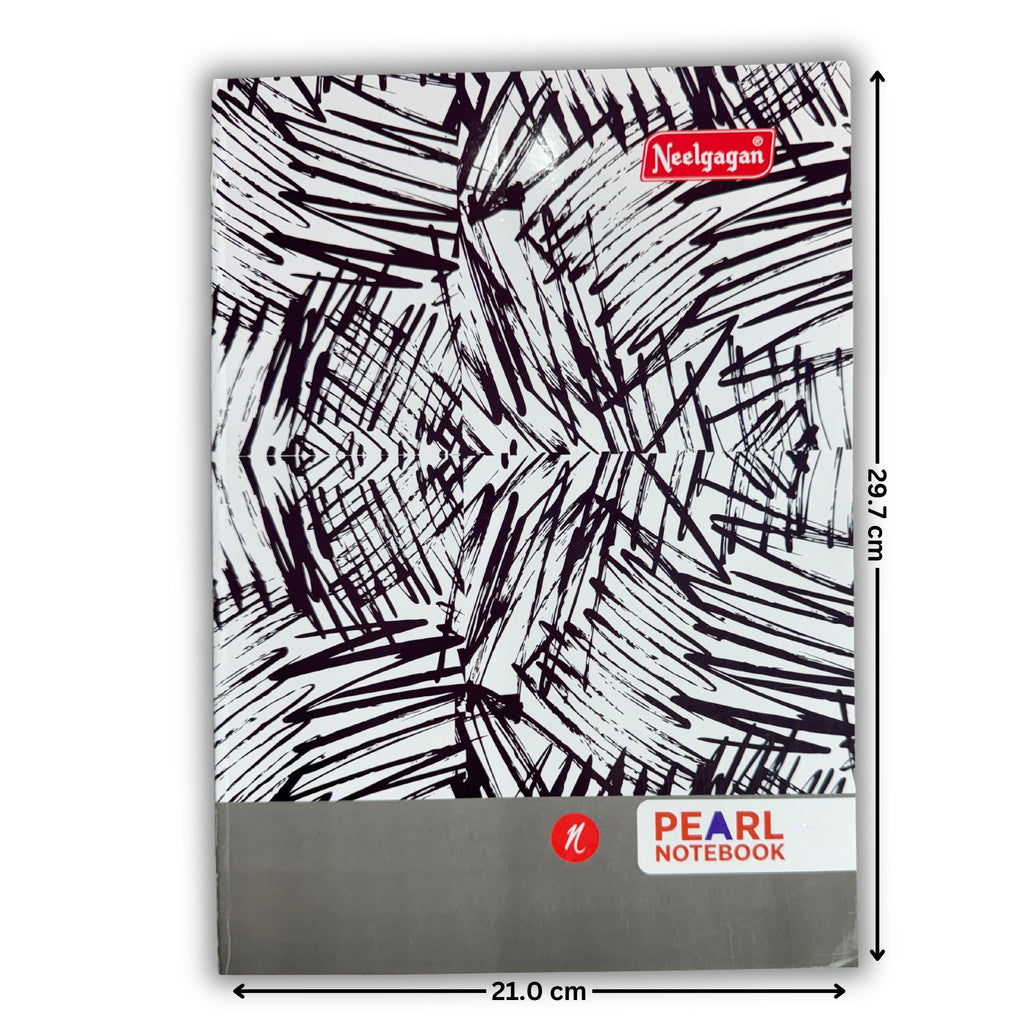 Pearl Notebook A4, Register, (21cm X 29.7cm) Softcover – Neelgagan