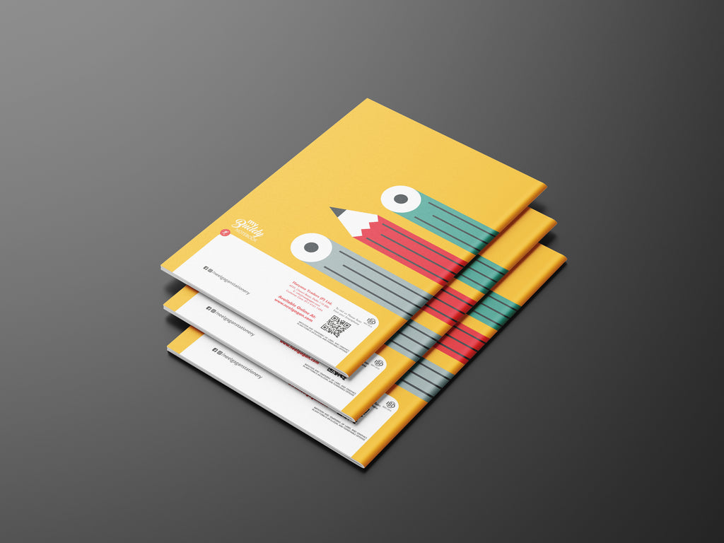 My Buddy Notebook, Copy Size (18cm X 24cm) Softcover – Neelgagan