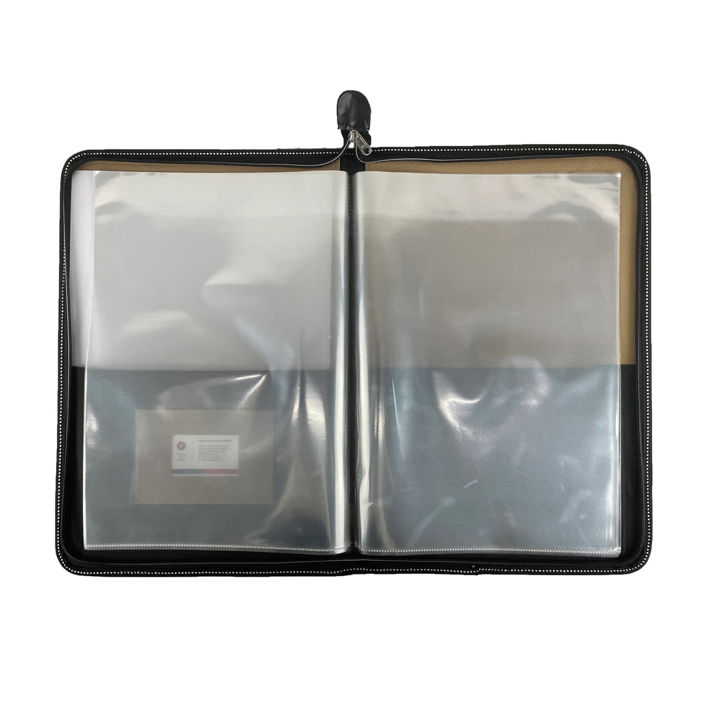 CB - A3 - 1 Executive Portfolio Folder - with 20 Pockets (Leaves ...