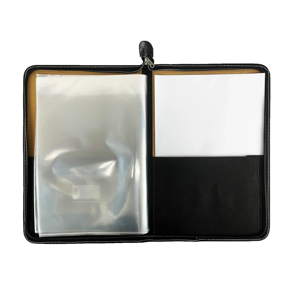 CB - A3 - 1 Executive Portfolio Folder - with 20 Pockets (Leaves ...