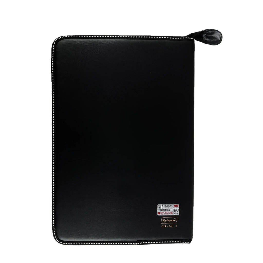 CB - A3 - 1 Executive Portfolio Folder - with 20 Pockets (Leaves ...