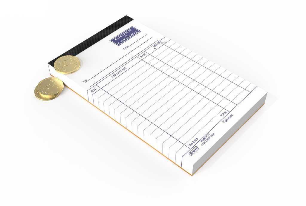 Estimate Pad, 80 Sheets, (No.1 & No. 2) – Neelgagan