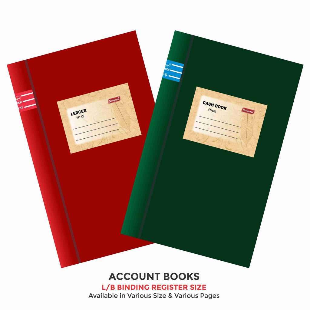 Account Books, Cash Book / Ledger Etc., L/B, Register Size (19.0cm x 3 ...
