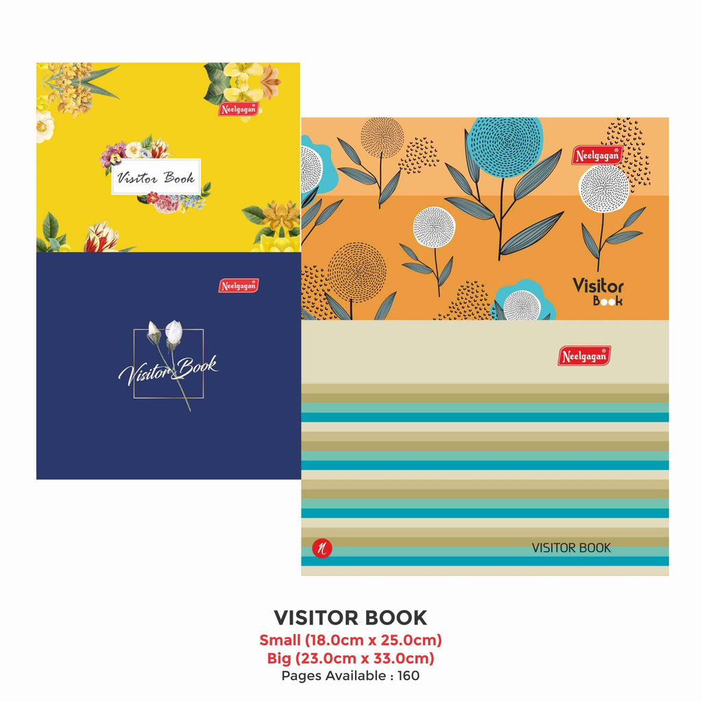 Visitor Book , 160 pages, (Hard Bound) – Neelgagan