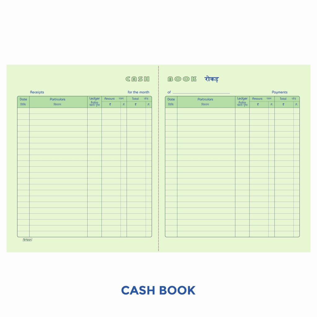 Account Books, Cash Book / Ledger Etc., Canvas Binding, Copy Size (16 ...