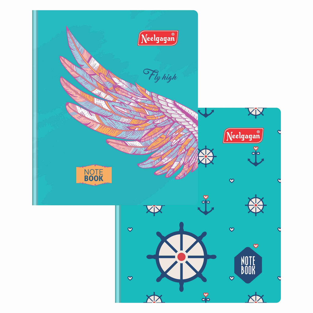 Fusion Notebook, 200 Pages, F-2, (9.5cm X 12.5cm) Hard Bound – Neelgagan