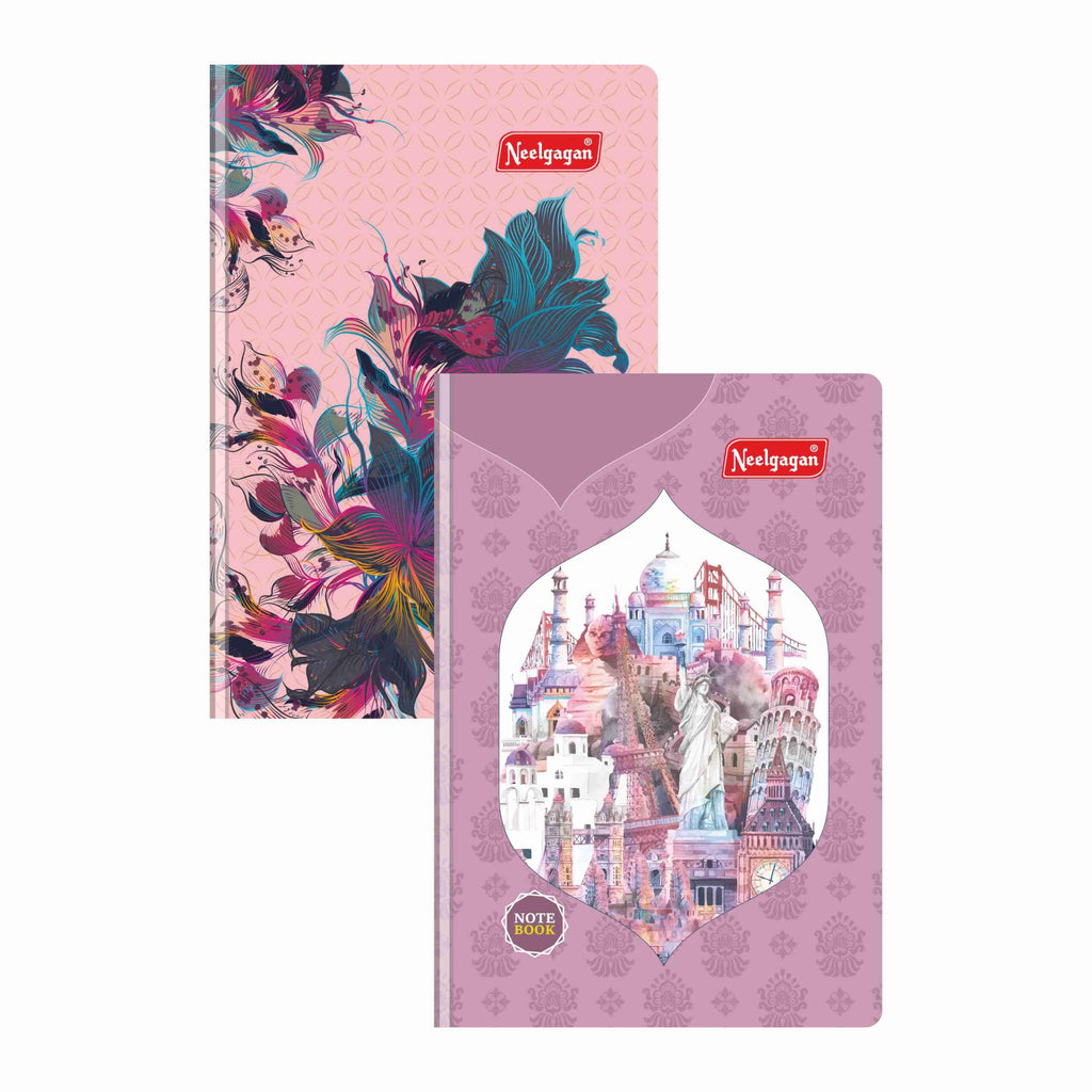 Fusion Notebook, 200 Pages, F-4, (12.5cm X 18.2cm) Hard Bound – Neelgagan