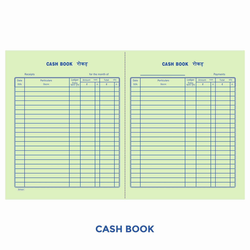 Account Books, Cash Book / Ledger Etc., R/B, Copy Size (16.5cm x 20.0c ...