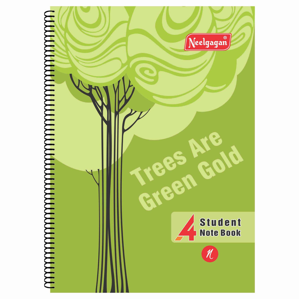 Student Notebook A4 - Spiral Bound (21cm X 29.7cm) – Neelgagan