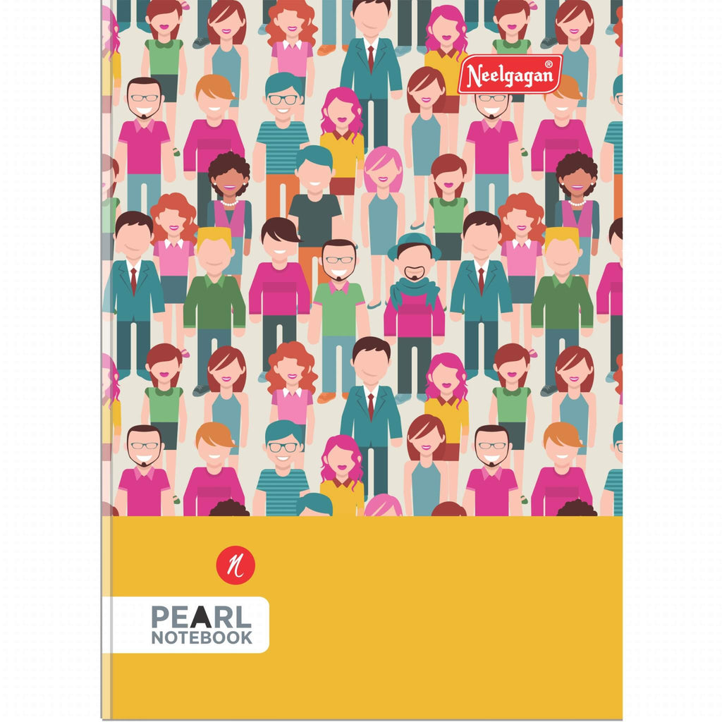 Pearl Notebook A4, Register, (21cm X 29.7cm) Softcover – Neelgagan