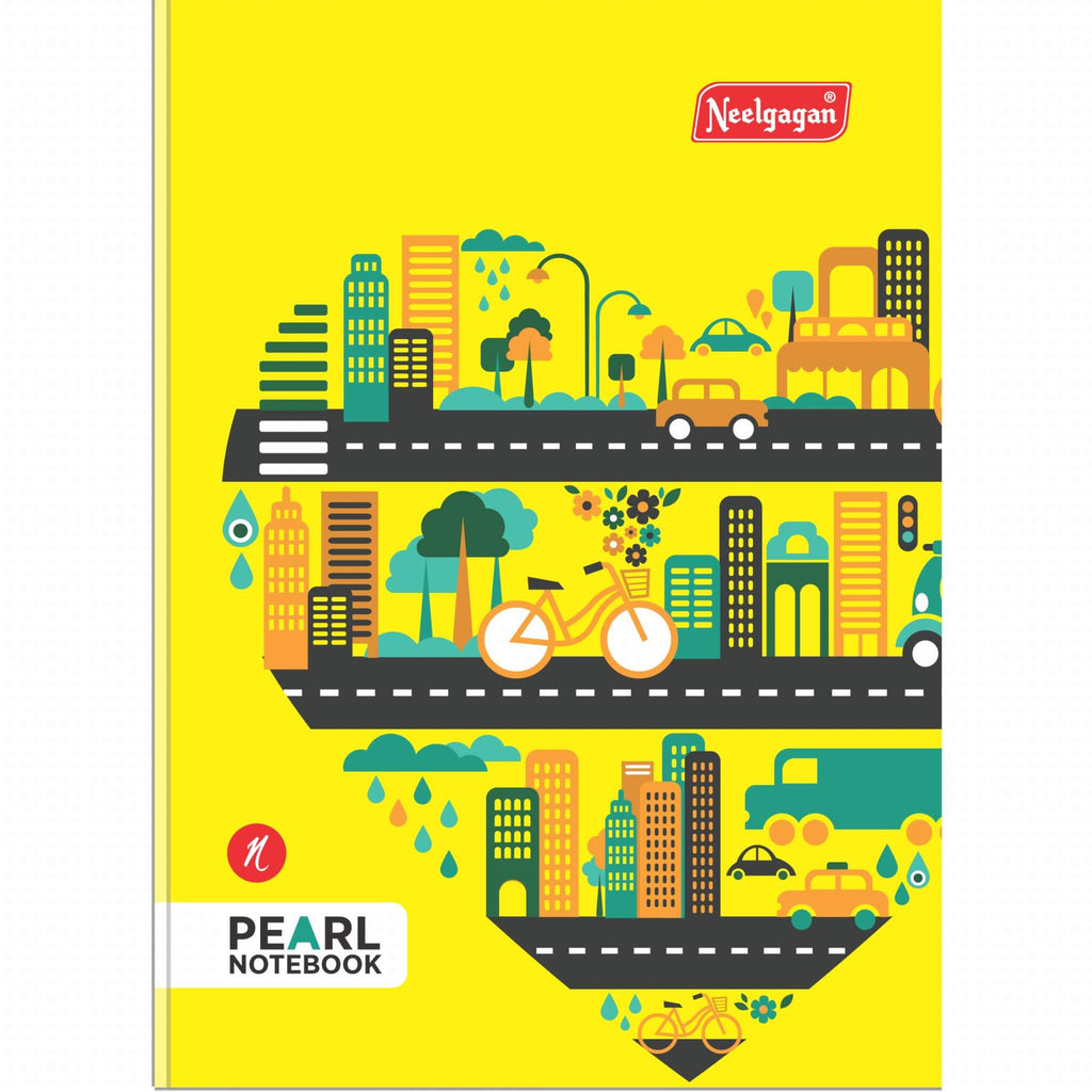 Pearl Notebook A4, Register, (21cm X 29.7cm) Softcover – Neelgagan