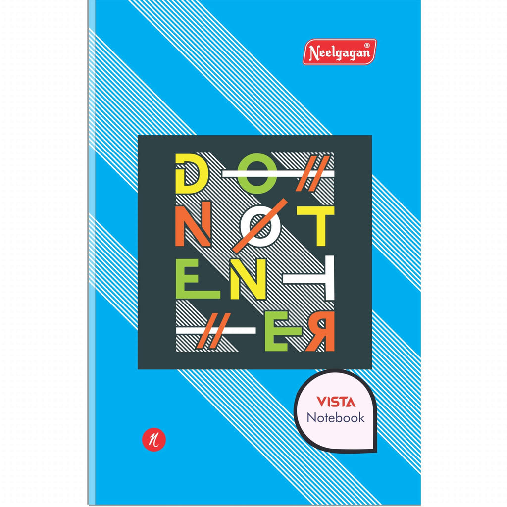 Vista Notebook, Register (17cm X 27cm) Softcover – Neelgagan